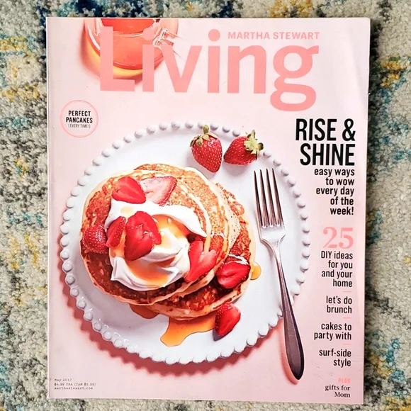 Martha Stewart Living Magazine May 2017 Vintage Lot Of 3 Martha